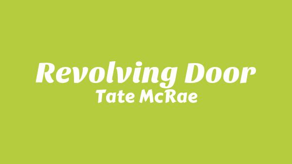 Revolving Door Lyrics Tate Mcrae