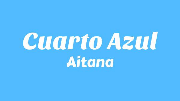 CUARTO AZUL Lyrics - Aitana